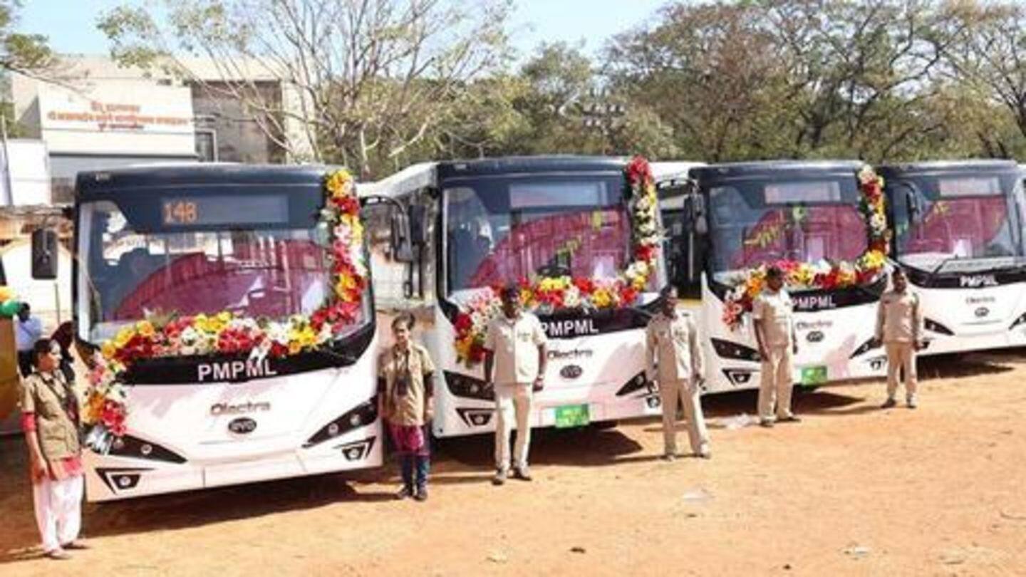 Pune: Diesel-run generator charges electric bus; transport body blames ...