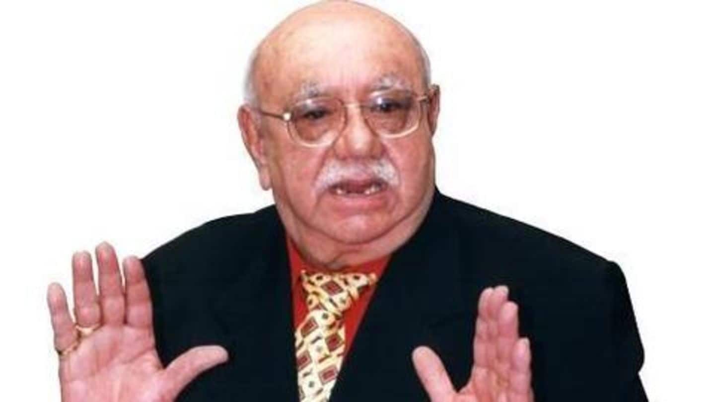 Famous astrologer Bejan Daruwala dies at age 88 | NewsBytes