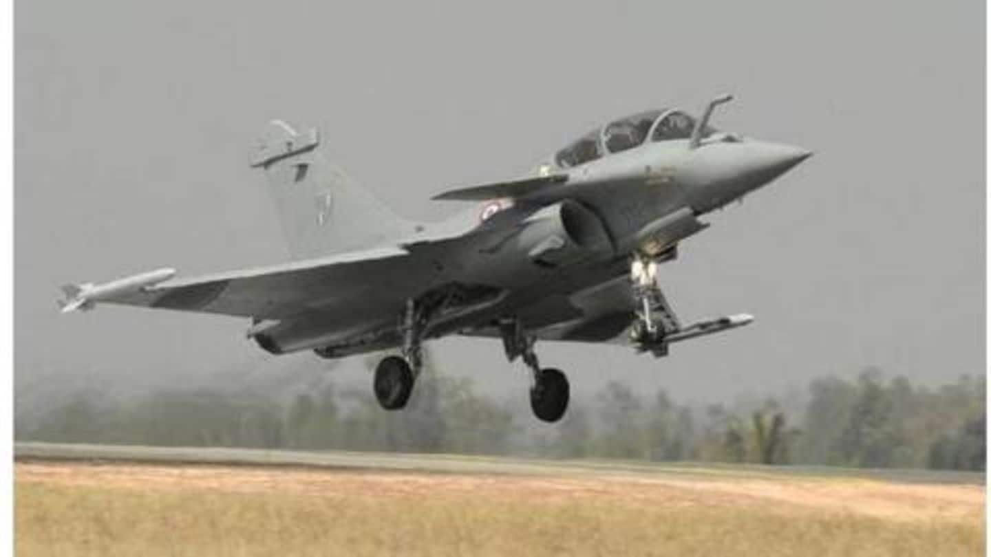 Rajnath Singh receives first Rafale jet in France | NewsBytes