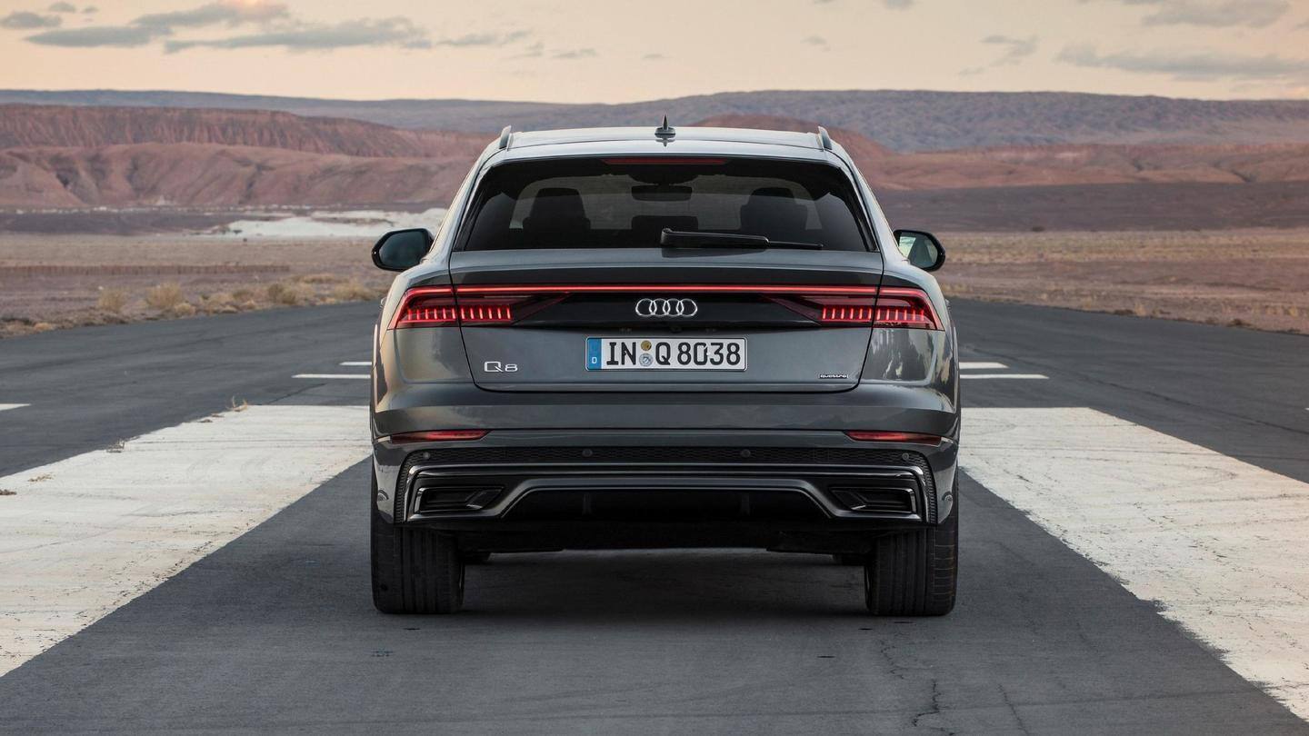 Audi Q8 Celebration Edition SUV launched at Rs. 99 lakh | NewsBytes