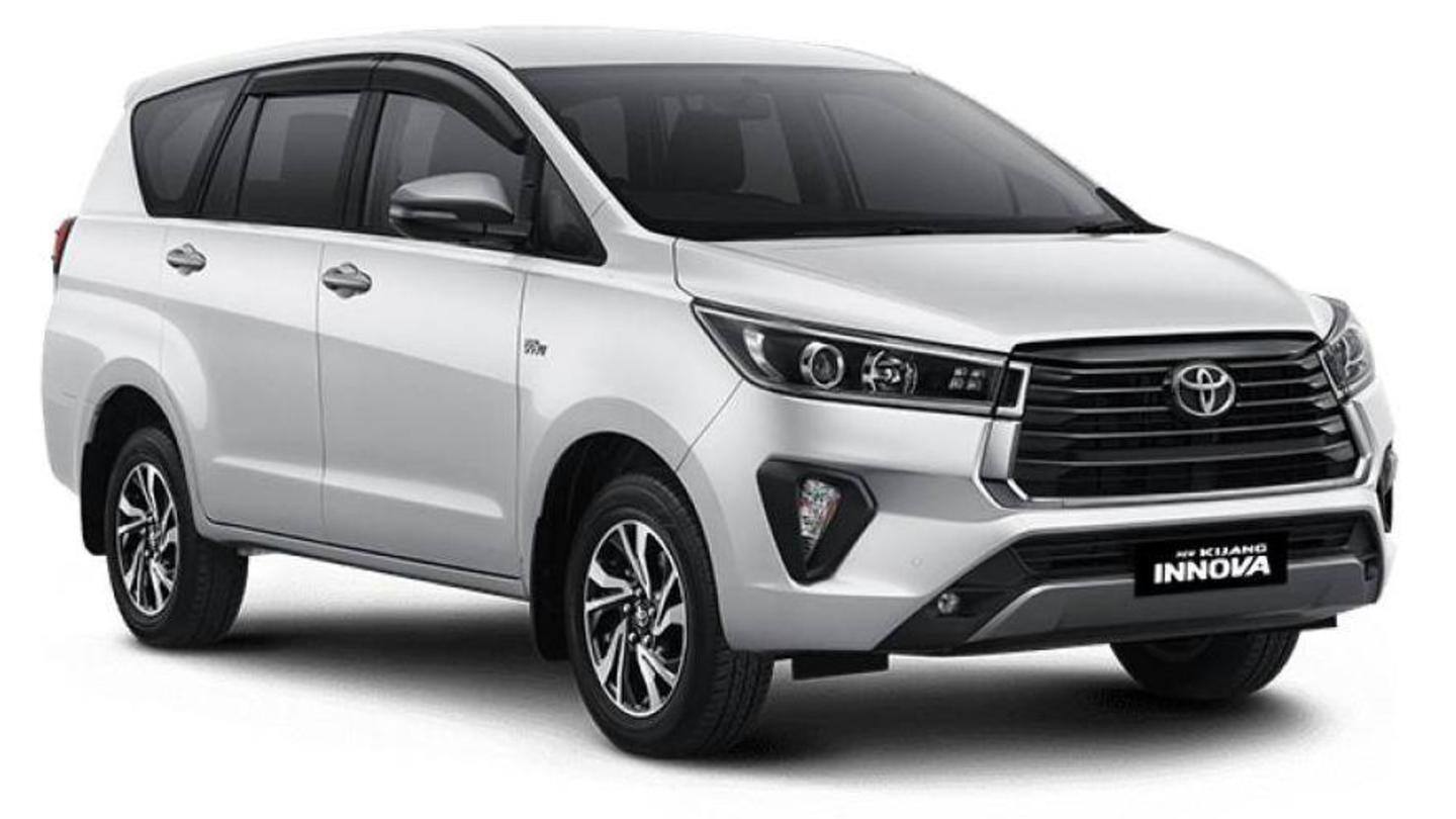 India bound Toyota Innova Crysta facelift MPV Launched In Indonesia India bound Toyota Innova Crysta facelift MPV Launched In Indonesia