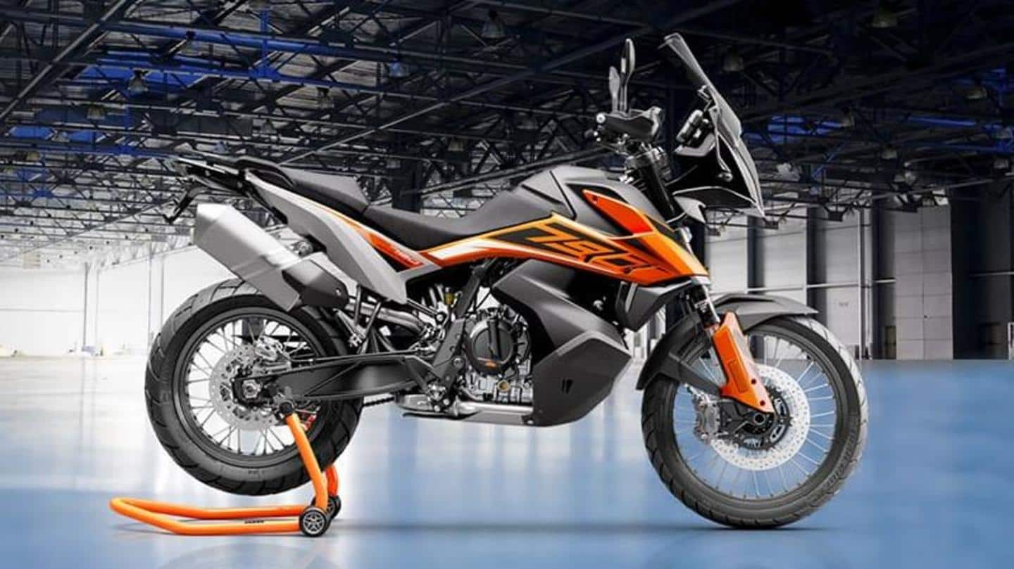 KTM 790 Adventure motorbike to be launched by March 2021 | NewsBytes