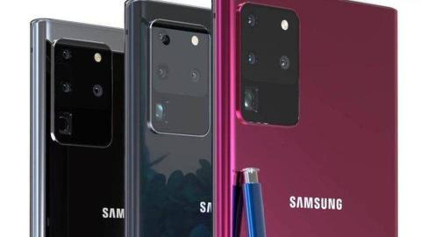 Samsung Galaxy Note 20+ camera details leaked, no 100x zoom | NewsBytes