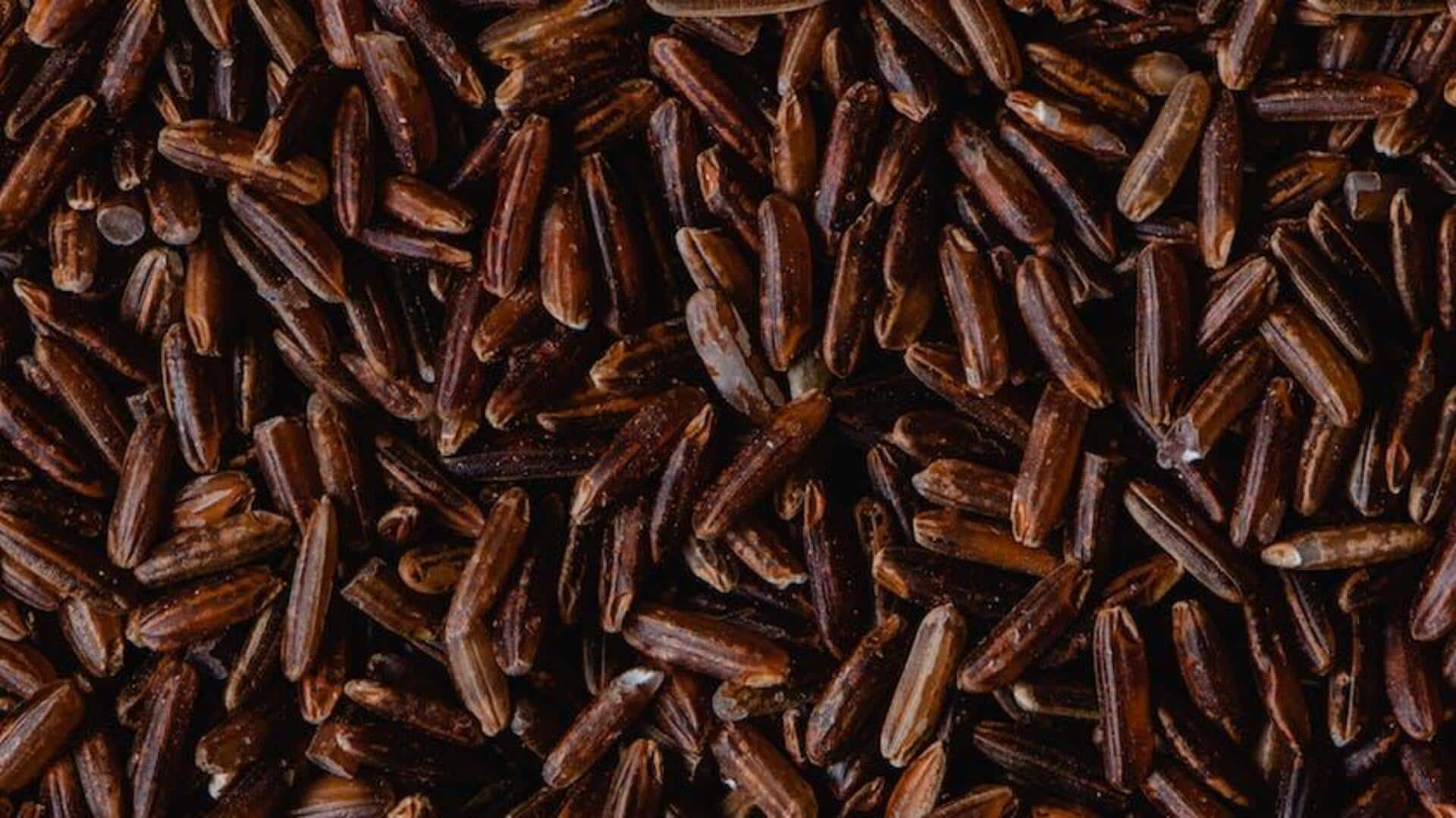 Comparing health benefits: Brown v/s red v/s black rice