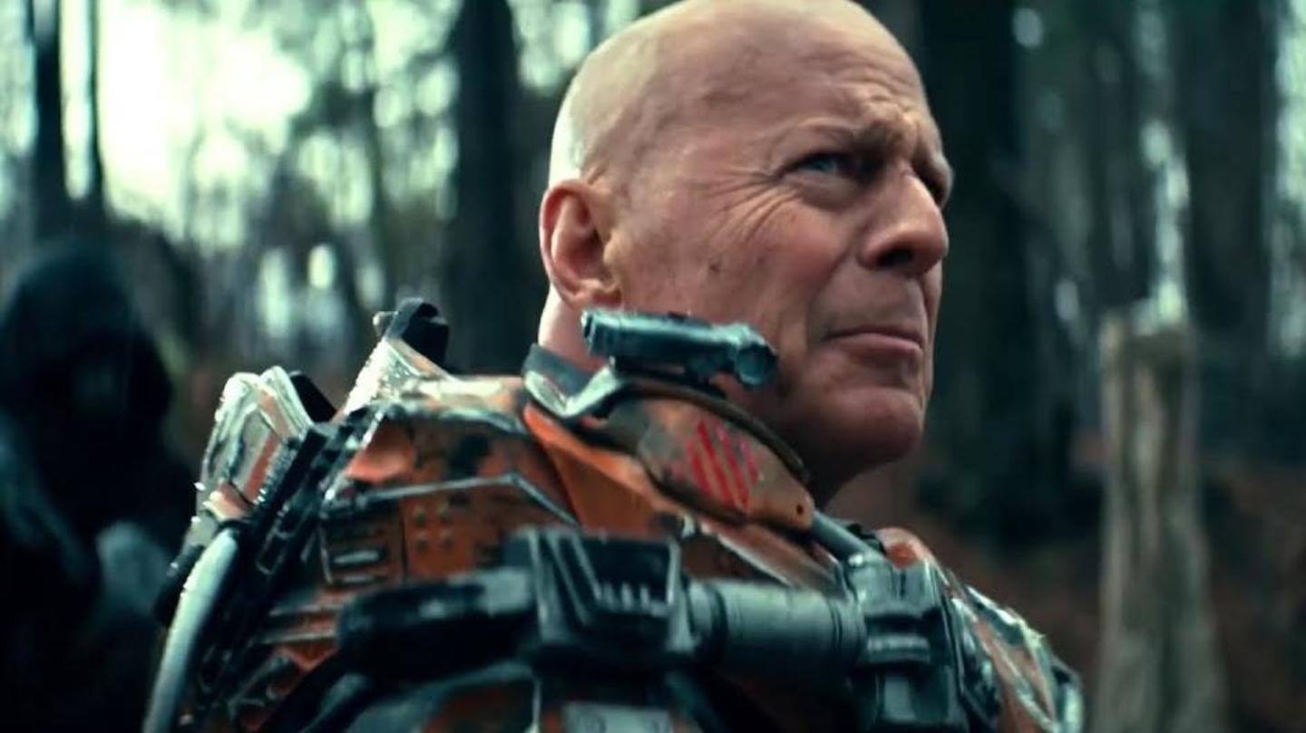 Bruce Willis, Frank Grillo's sci-fi actioner 'Cosmic Sin' trailer ...