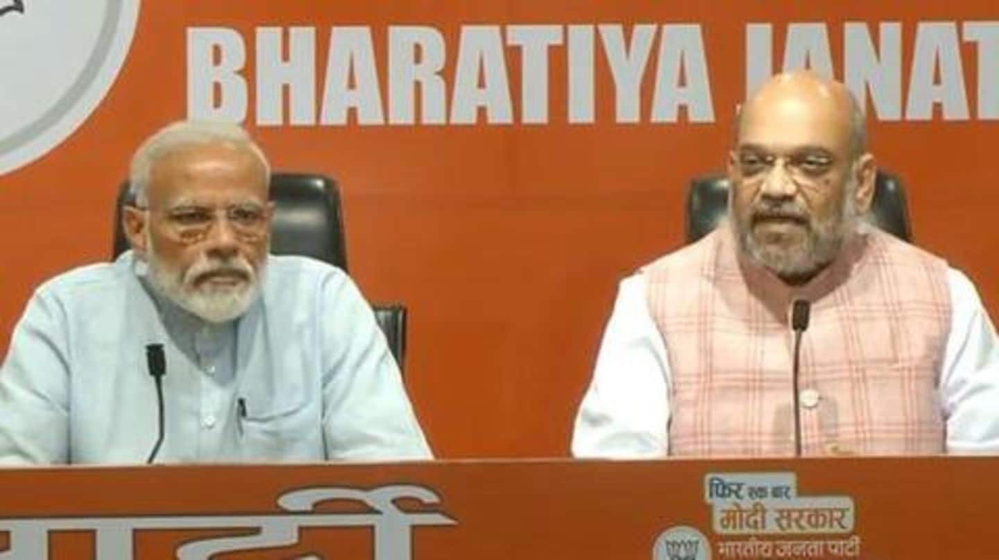 PM Modi addresses first-ever press conference, takes no questions
