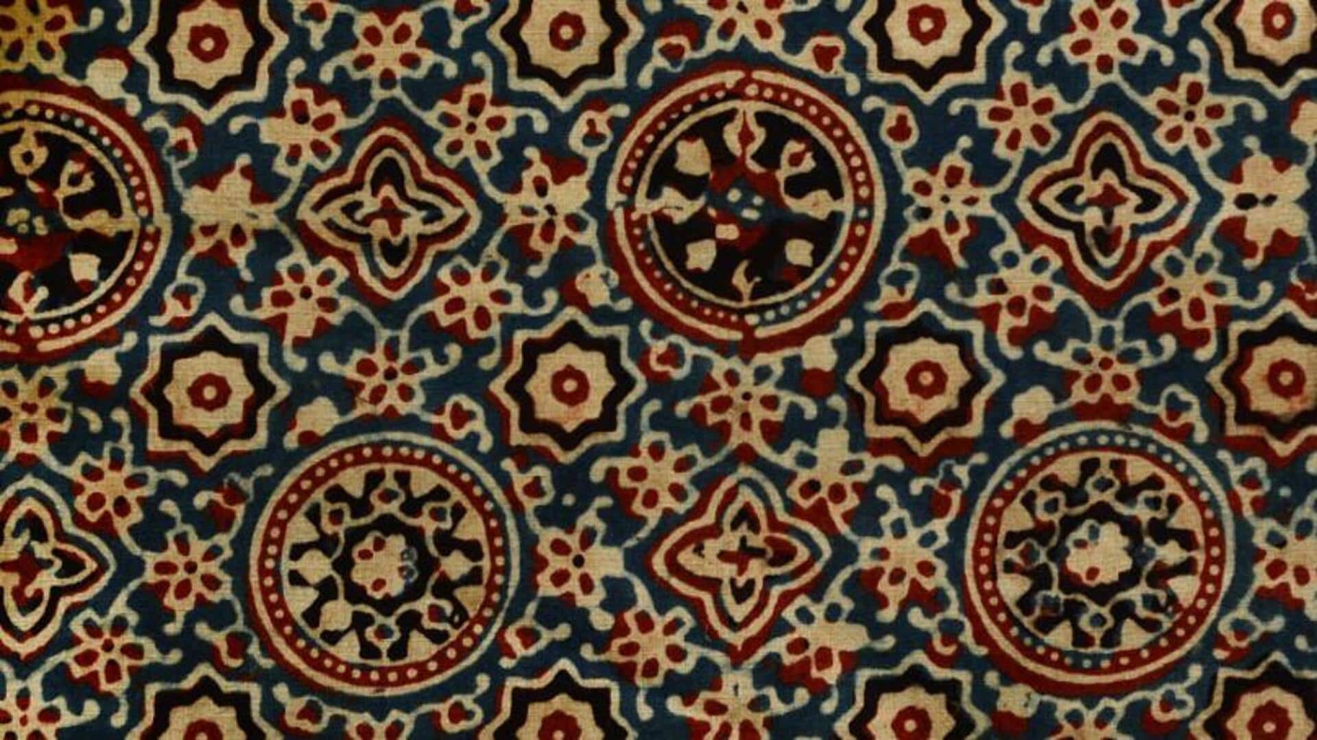 Ajrakh: History, making, popularity, and styling