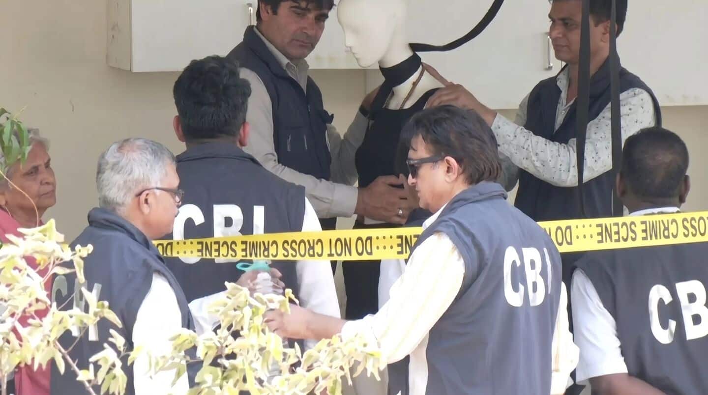 CBI recreates Twisha Sharma's final moments using 80kg dummy