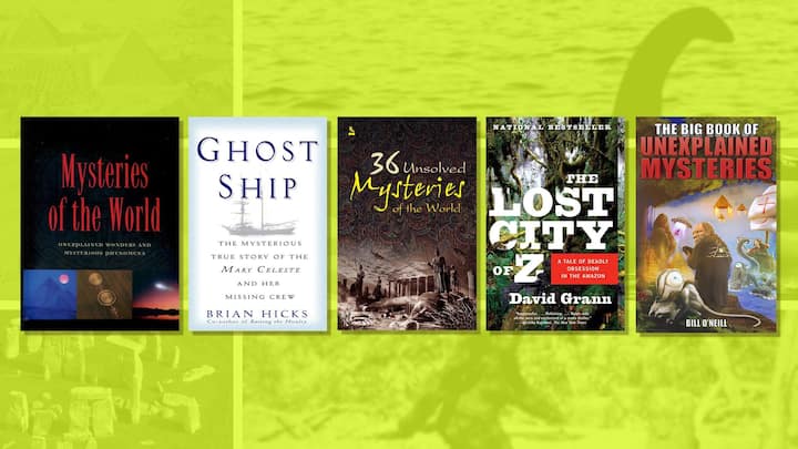 5 books based on true unsolved mysteries of the world