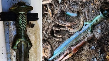'Extremely rare' 3,000-year-old sword unearthed in Germany