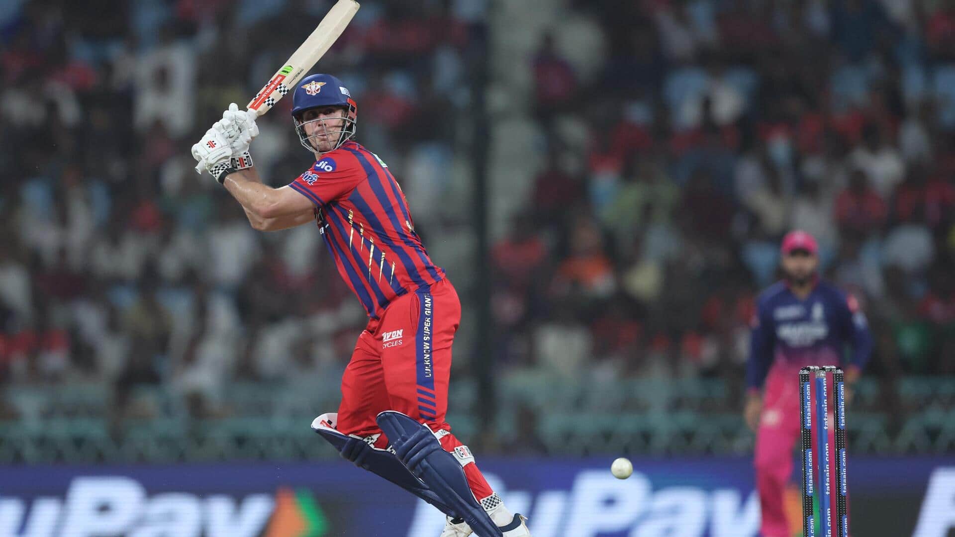 Mitchell Marsh completes 50 IPL sixes for LSG: Key stats