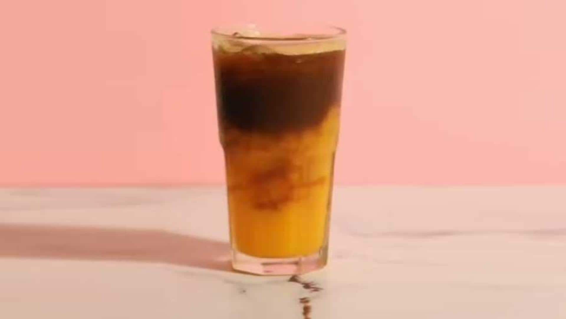 Craft delicious saffron mango cold brew to beat the heat