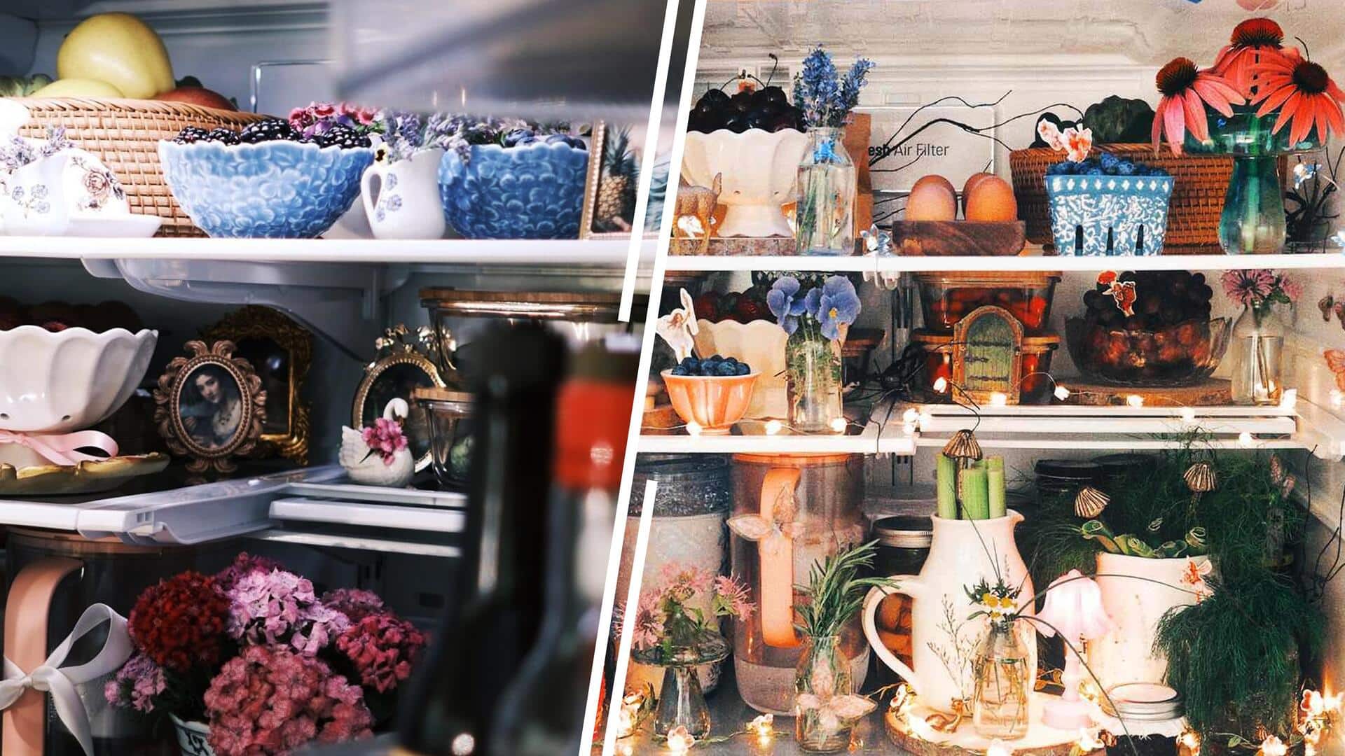 The 'fridgescaping' trend: Here's why people are decorating their ...