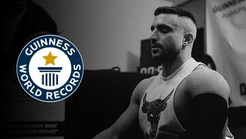 Athlete breaks world record with 3,249 pushups in an hour