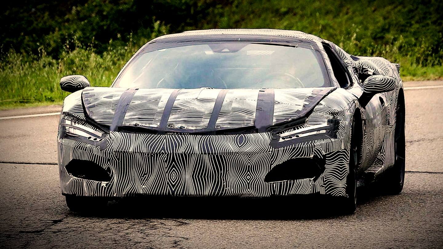 Ferrari to unveil new V6-powered sports car on June 24