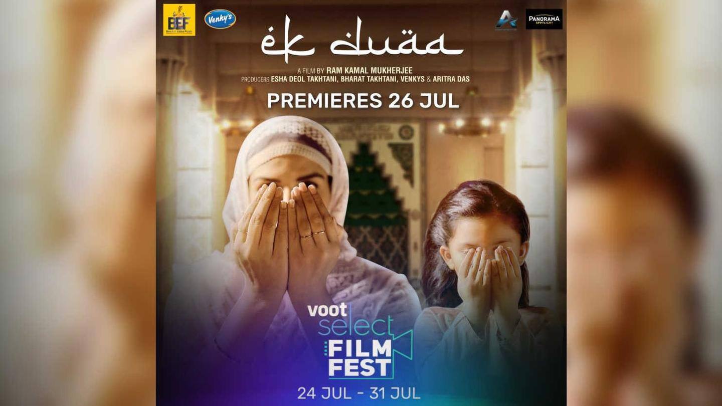 Esha Deol-produced 'Ek Duaa' is about equal-love for girl child