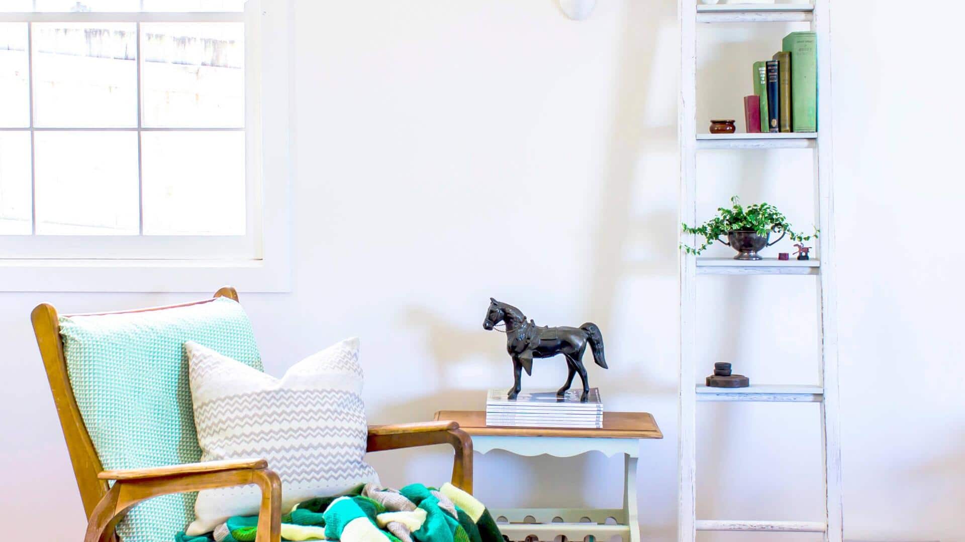 How to style your home with ladders