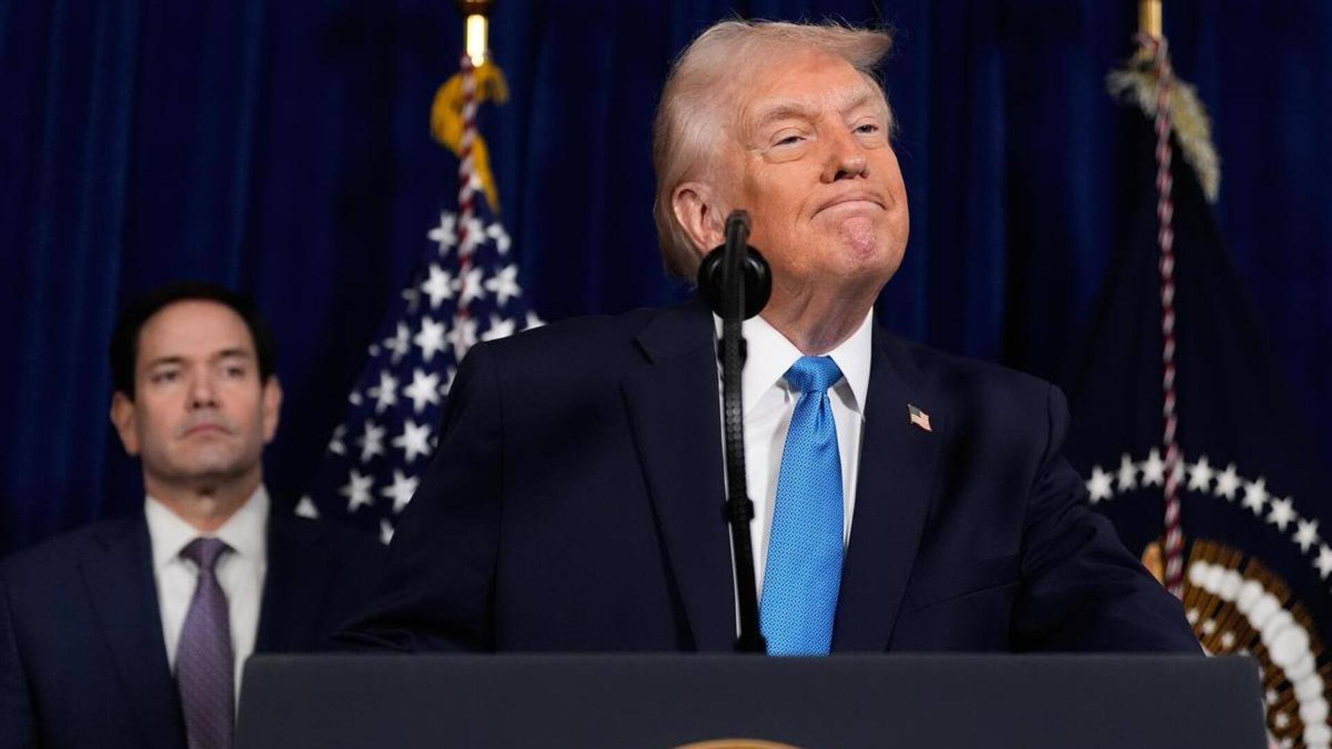 Trump declares himself 'Acting president of Venezuela'