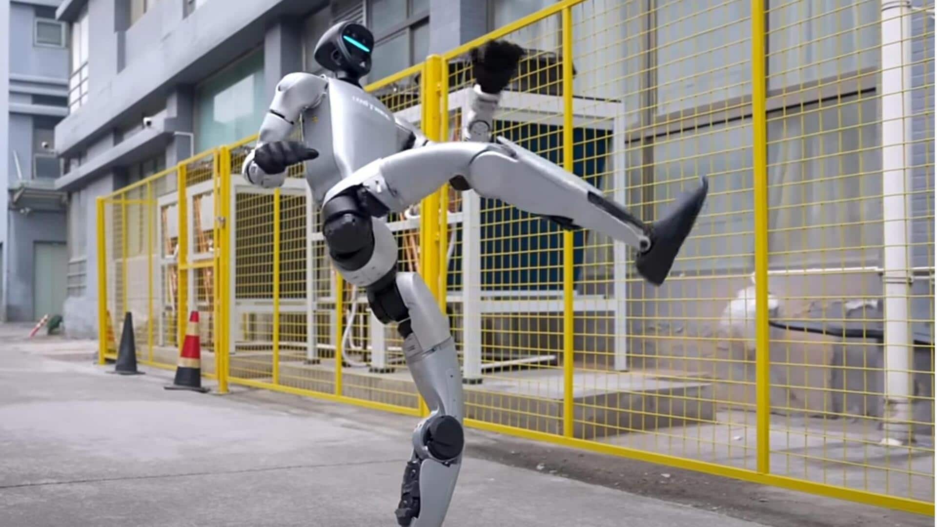 World's first humanoid robot boxing match is happening next month