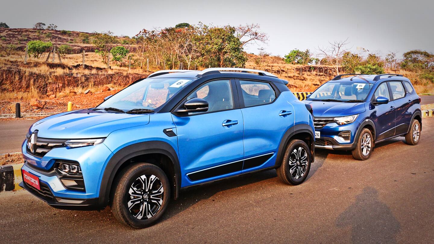 2021 Renault KIGER v/s Triber: Which one is better? | NewsBytes