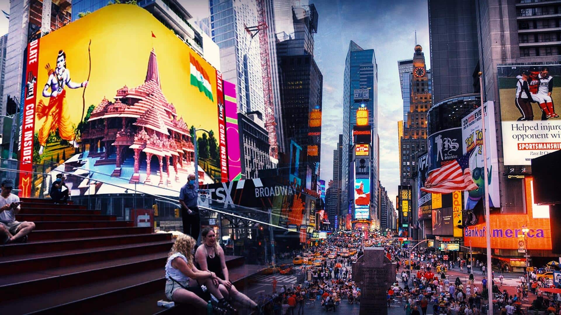 Ram Mandir's consecration: NYC's Times Square to show live telecast