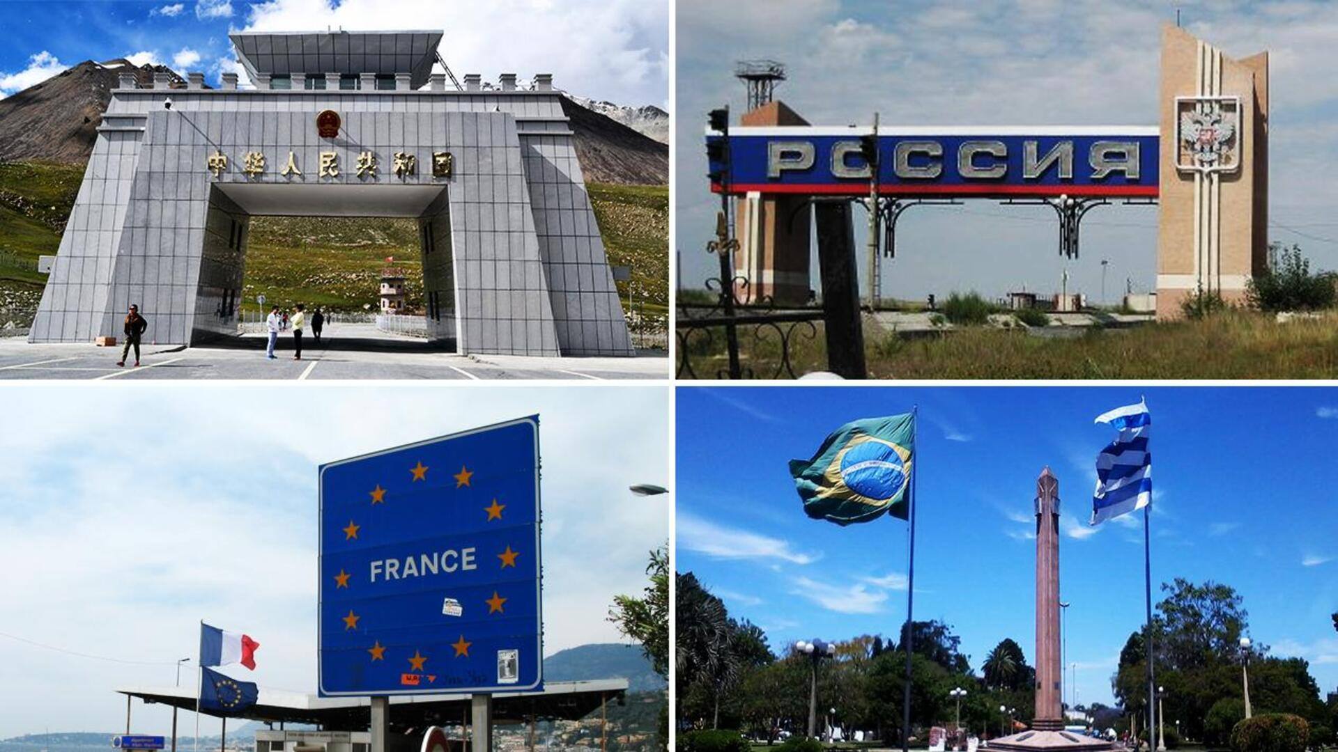 Countries That Share A Maximum Number Of Borders