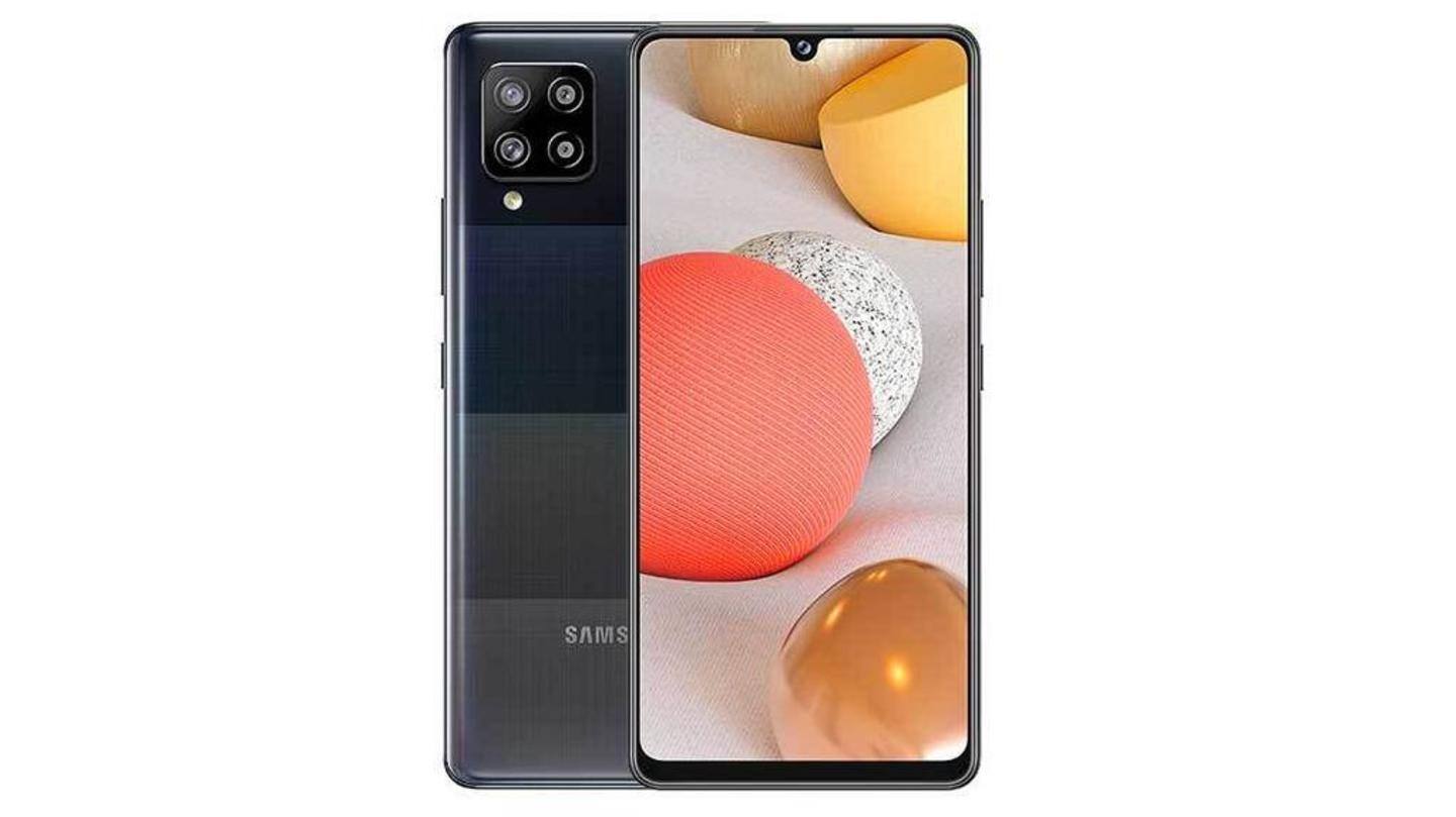 Samsung releases Android 11 update for Galaxy A42 5G | NewsBytes