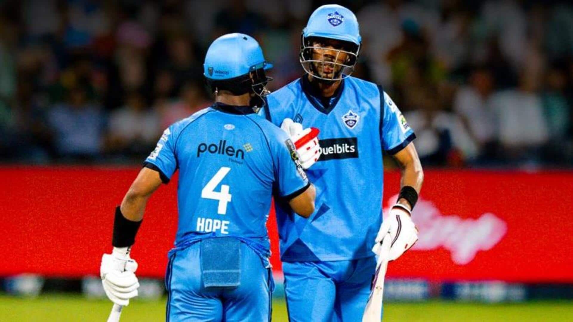 Shai Hope hammers his 4th hundred in 200th T20: Stats