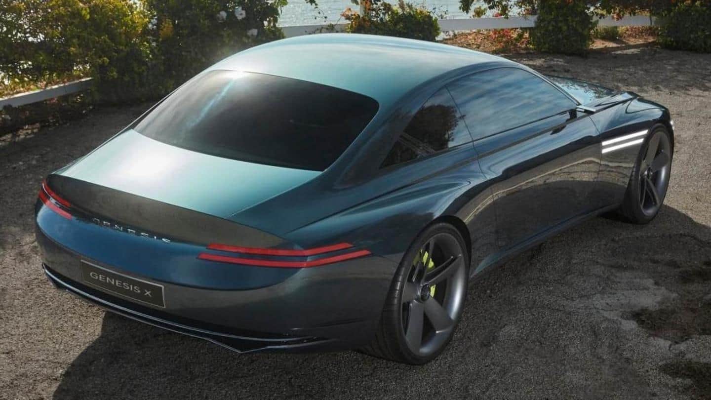Genesis X concept previews the brand's future electric sedans | NewsBytes