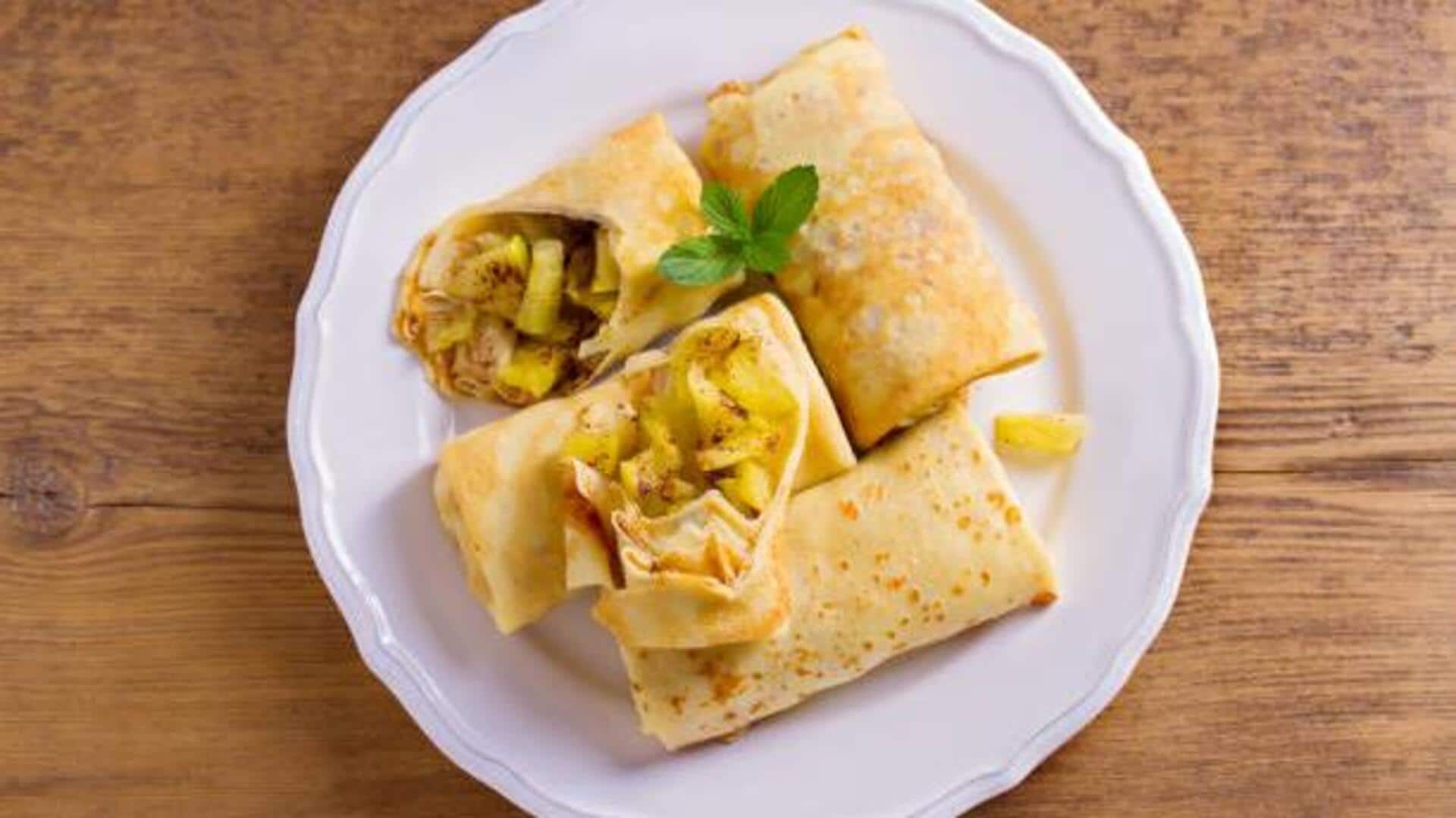 Your breakfast needs these apple cinnamon wraps