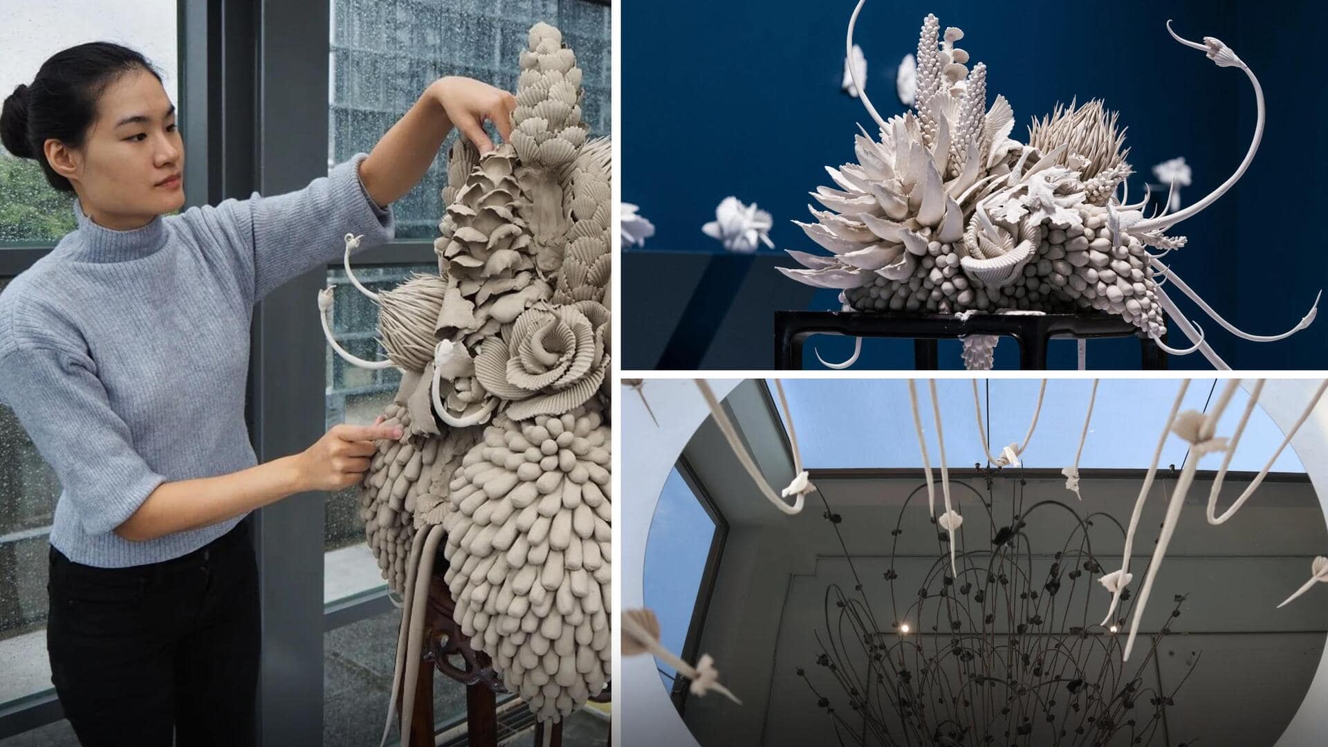 Meet the ceramicist whose artwork symbolizes life, death, and rebirth