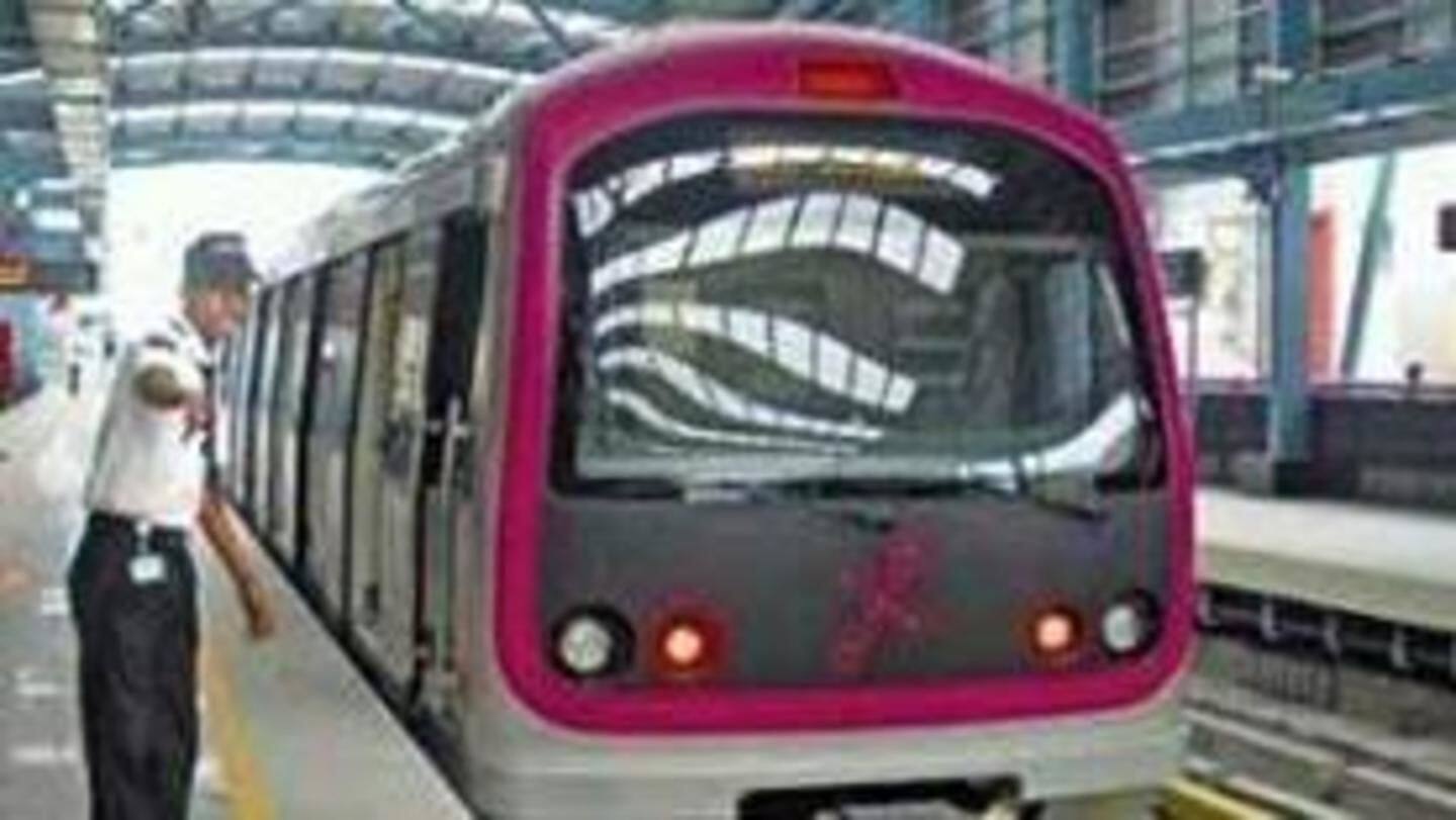 Delhi Metro's Violet Line services disrupted, after railing collapse ...